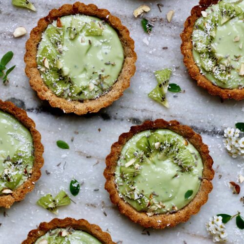Kiwi Lime Tarts | Easy and Quick Recipe | Two Spoons