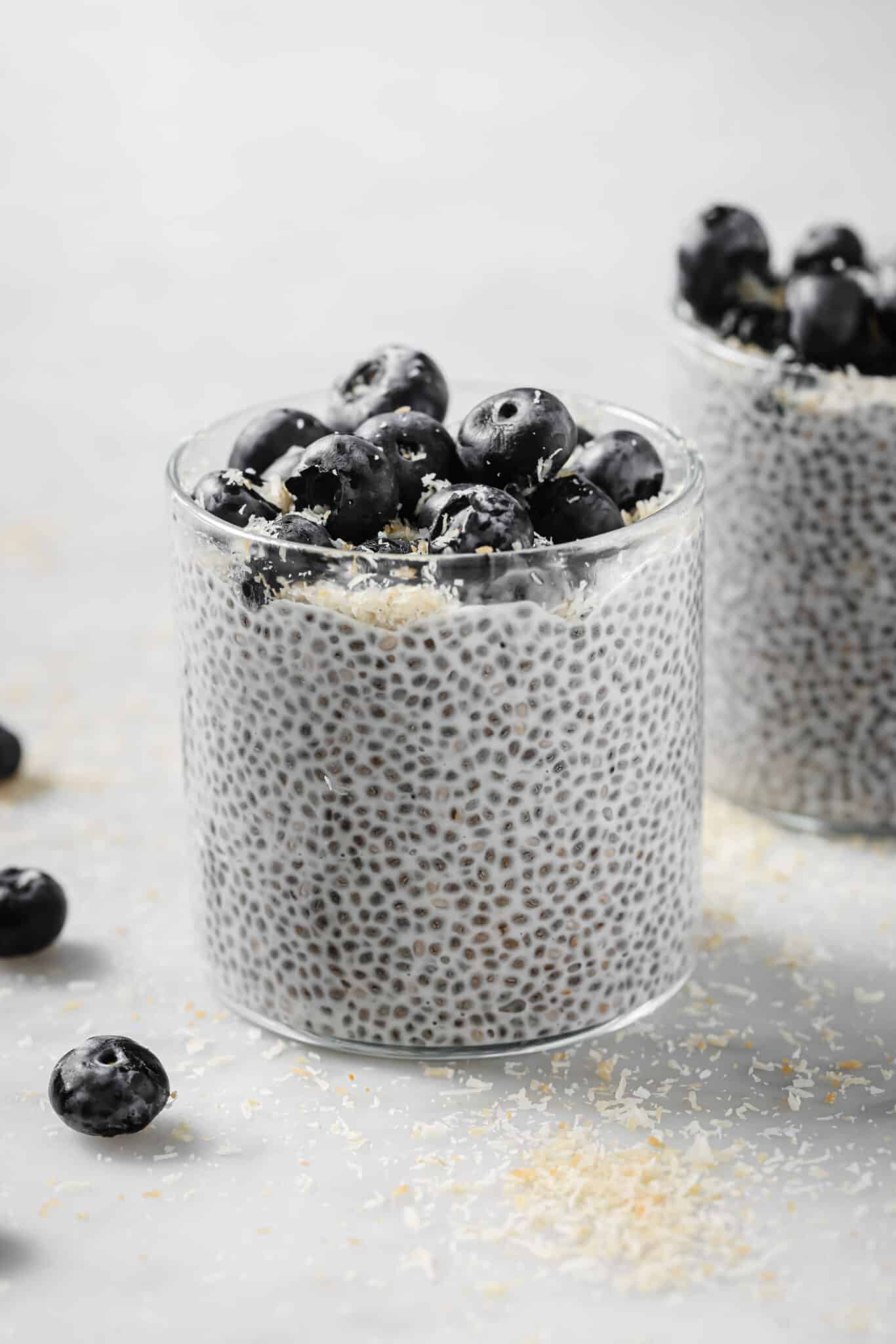 4-ingredient Creamy Coconut Milk Chia Pudding - Two Spoons