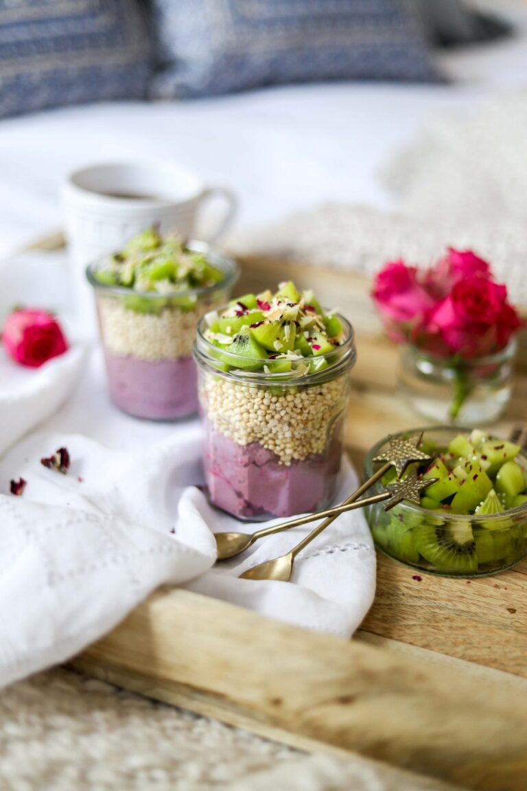 Vegan Raspberry Mousse | Healthy + Vegan | Two Spoons