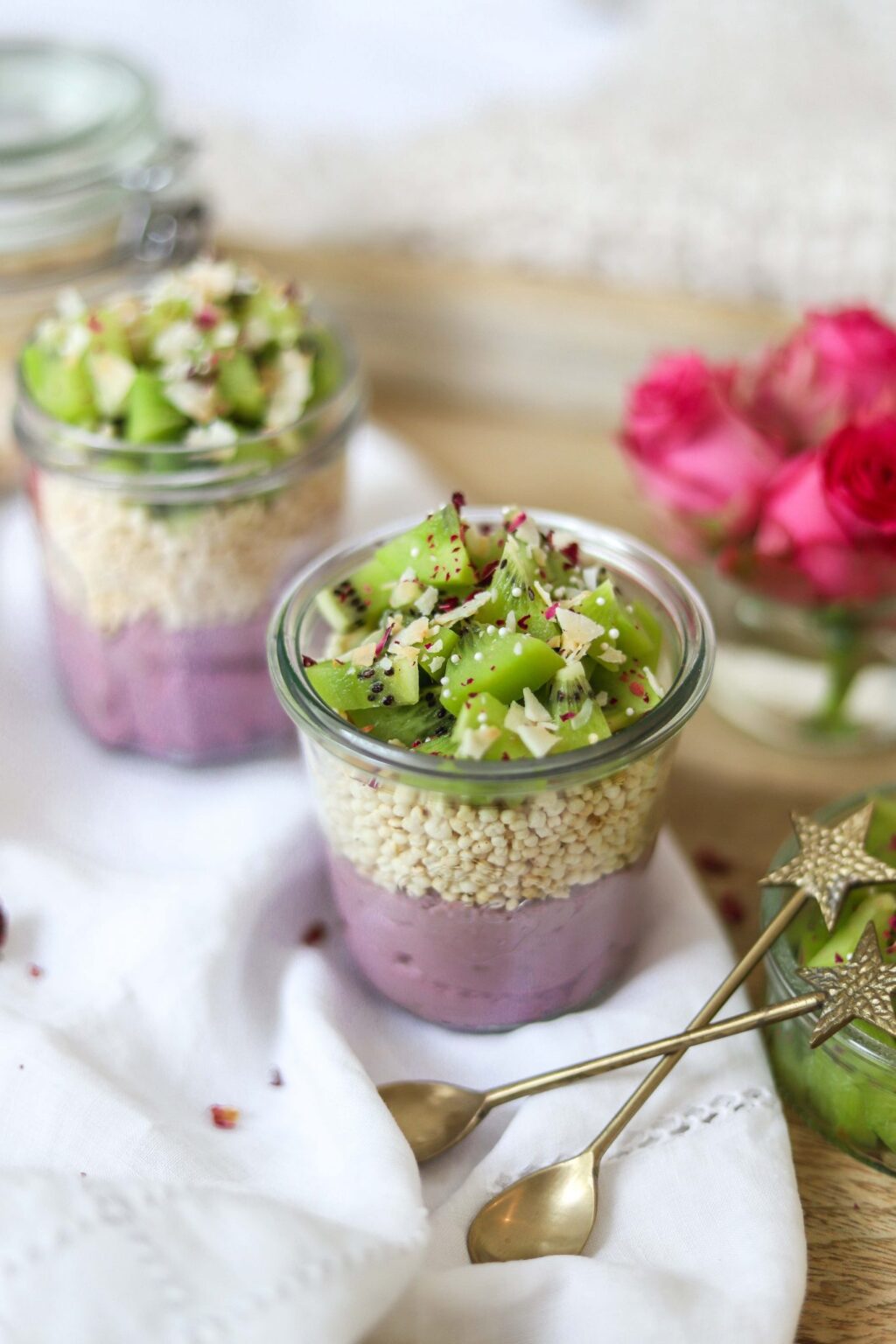 Vegan Raspberry Mousse | Healthy + Vegan | Two Spoons