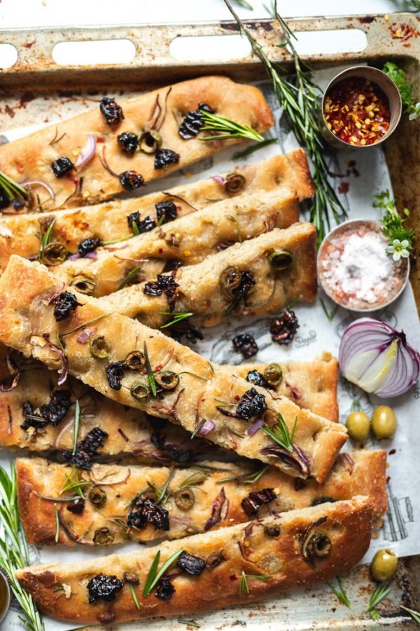 Quick and Easy No-Knead Focaccia Bread Recipe | Two Spoons