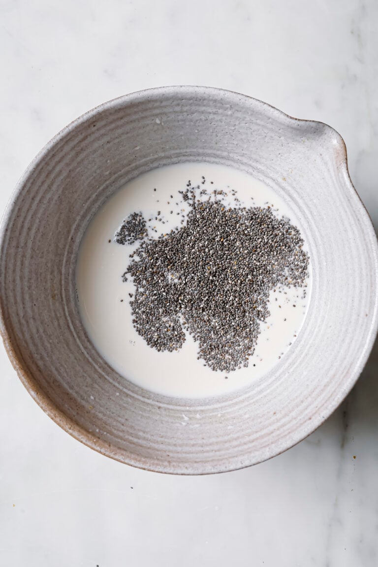 20-Minute Creamy Chia Pudding with Almond Milk - Two Spoons