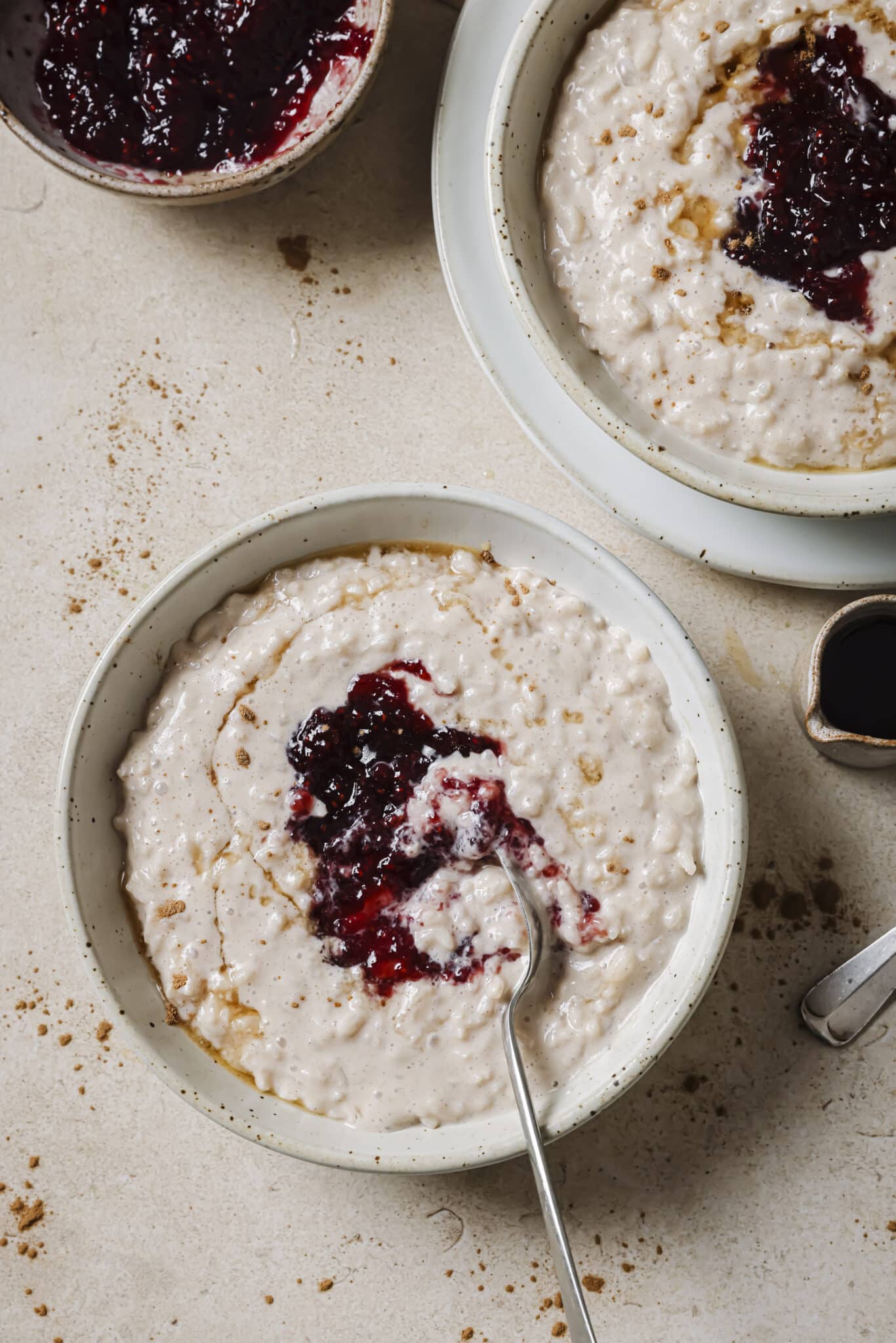 The Best Vegan Rice Pudding - Two Spoons