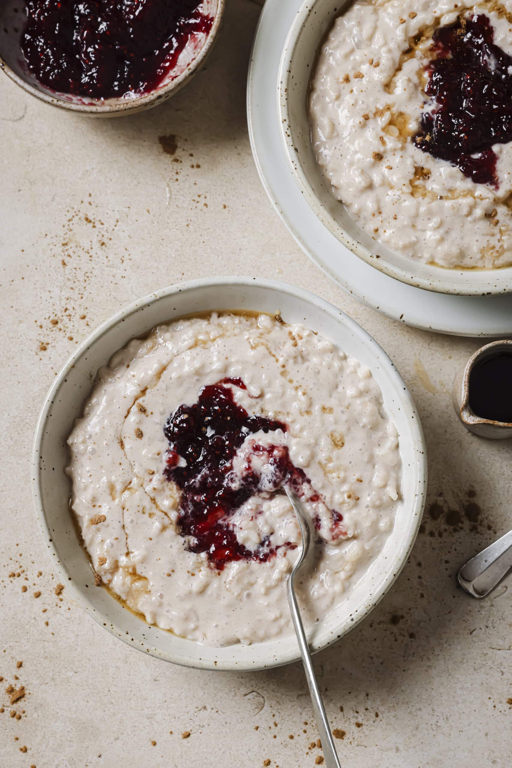 The Best Vegan Rice Pudding - Two Spoons