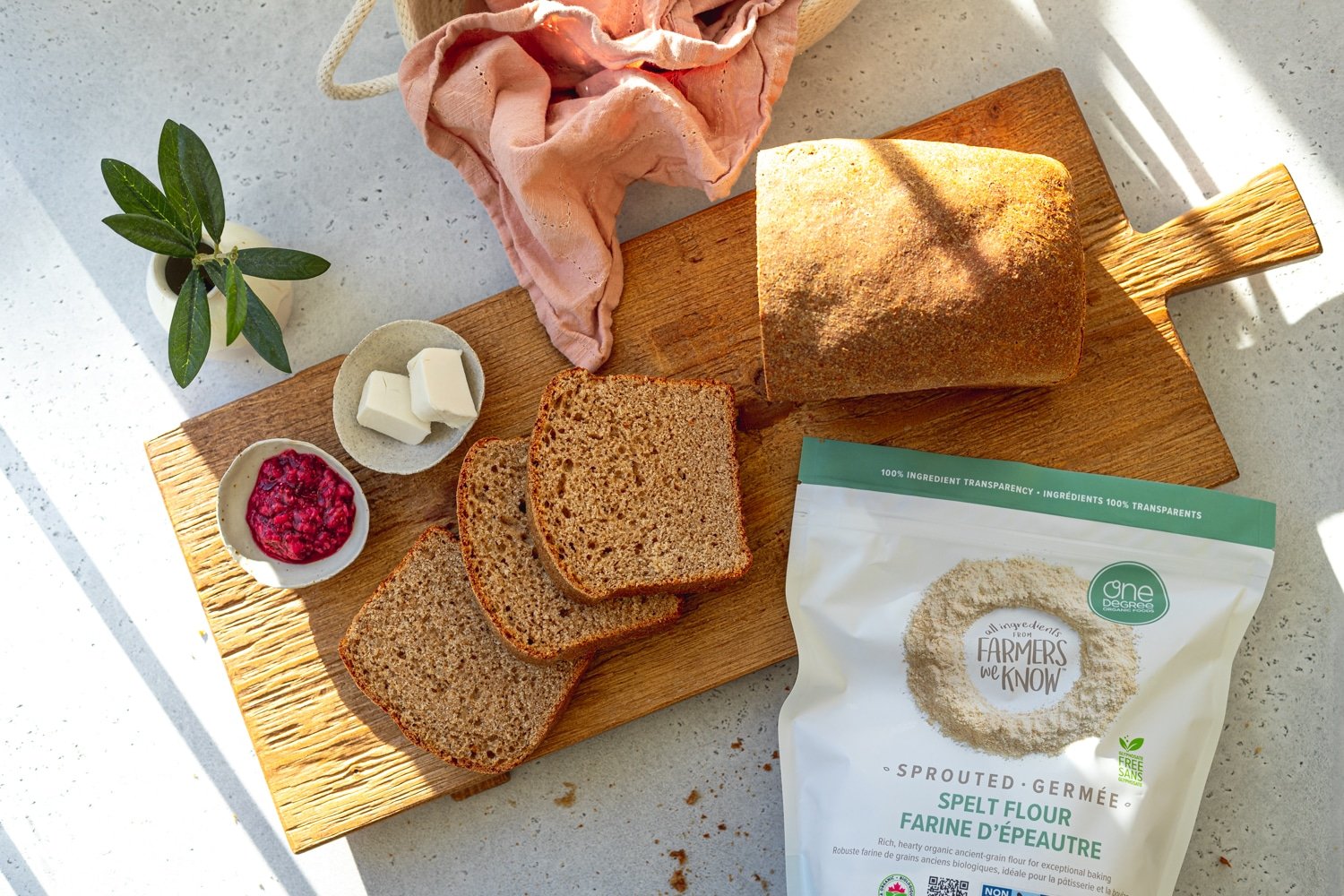 Easy Spelt Bread Recipe | Two Spoons