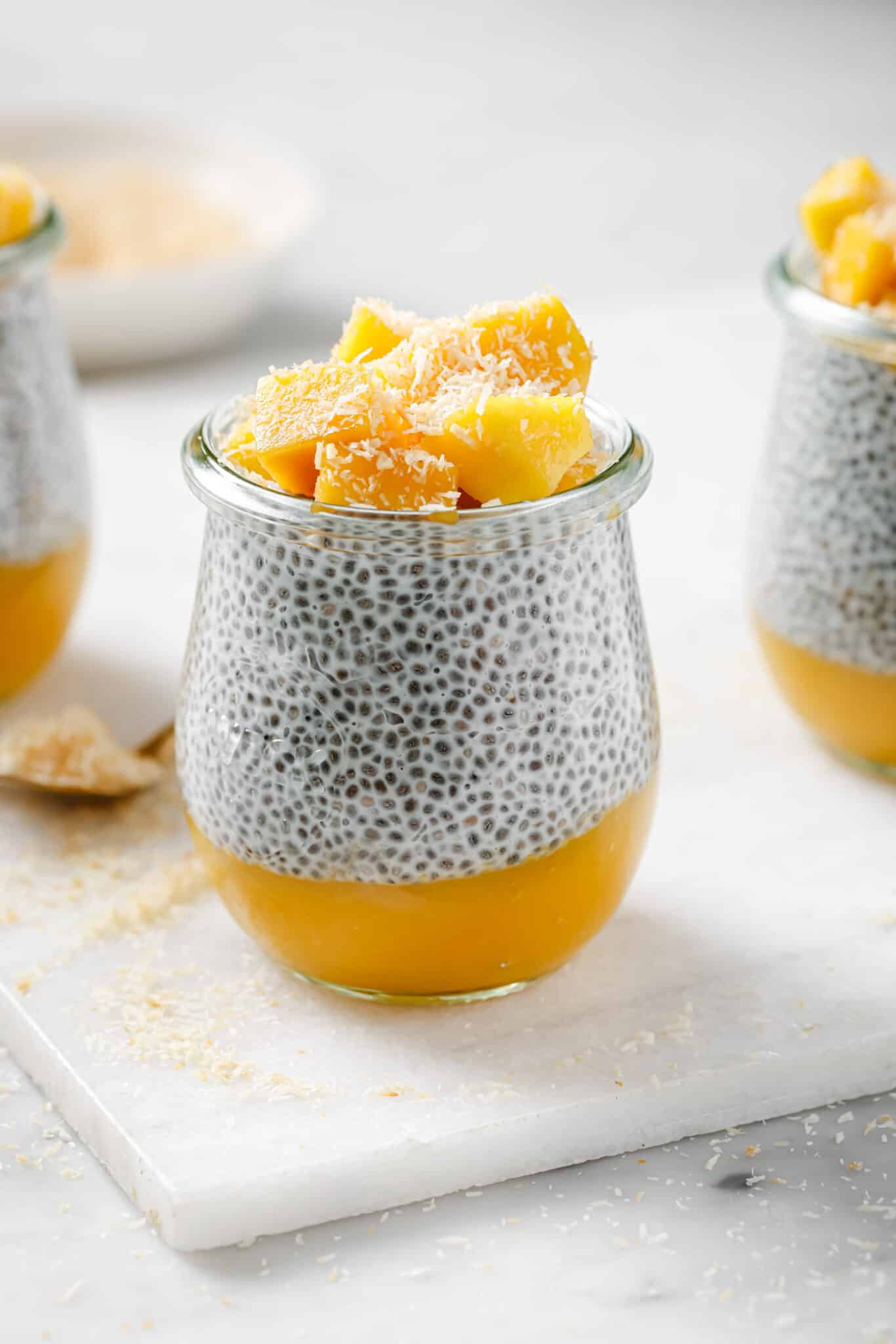 The Best Mango Coconut Chia Pudding (20-Minute Recipe!)