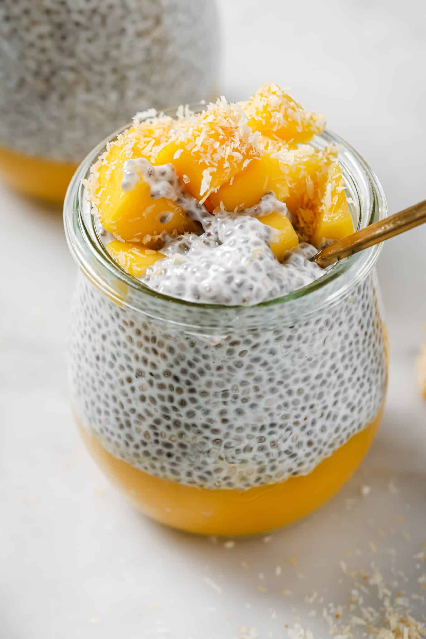 The Best Mango Coconut Chia Pudding (20-Minute Recipe!)