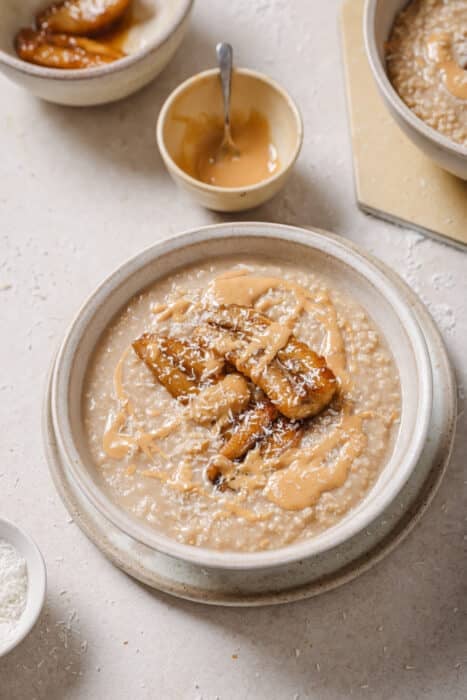 How to Make Creamy Millet Porridge with Coconut Milk - Two Spoons