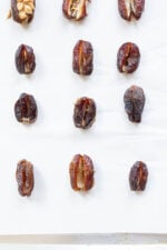 Chocolate Covered Dates Stuffed with Peanut Butter - Two Spoons