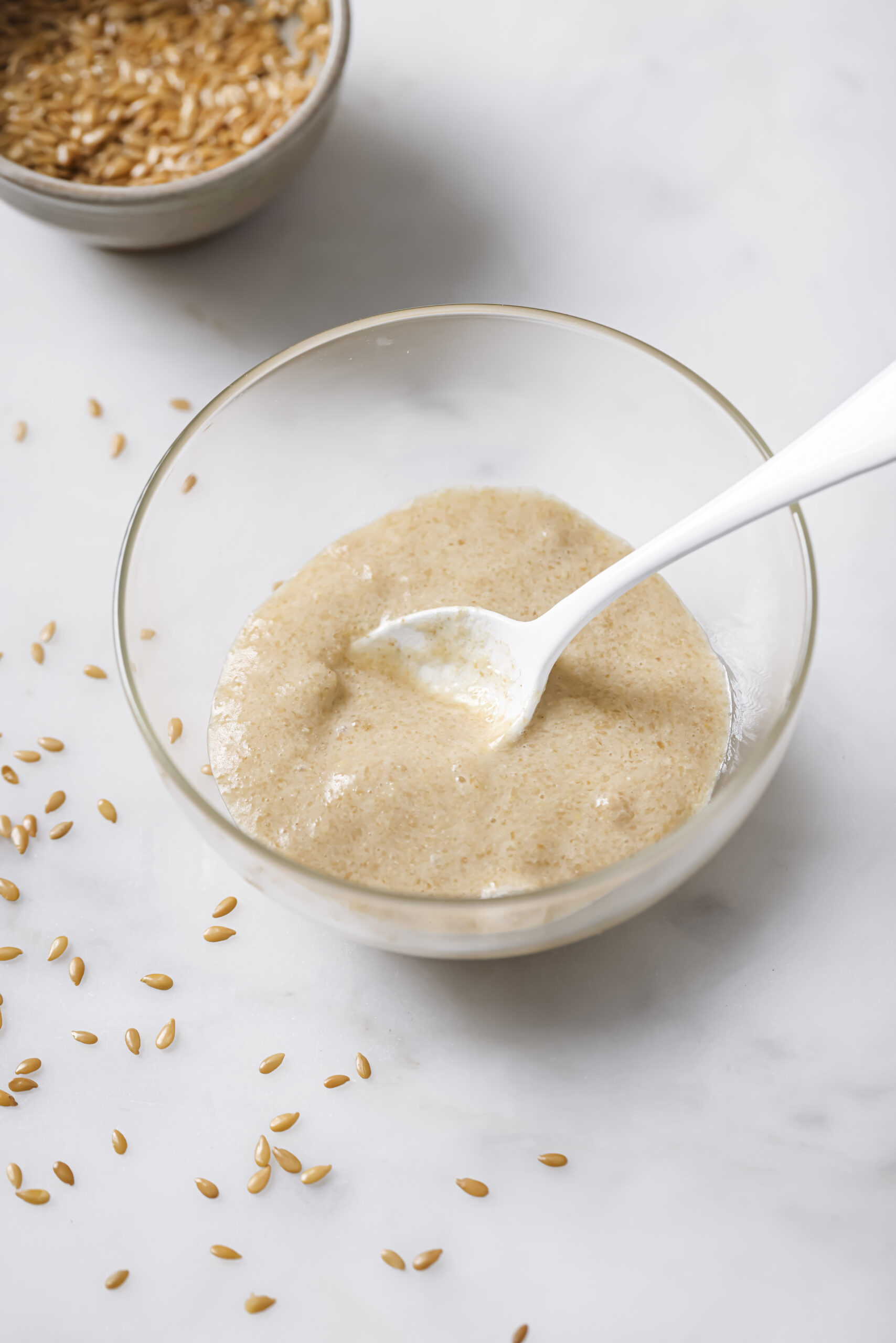 How to Make a Flax Egg in 10 minutes (Vegan Egg Substitute) - Two Spoons