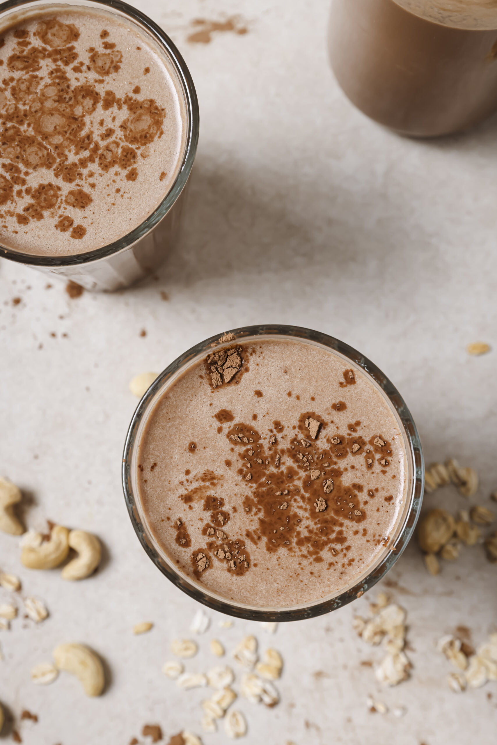 Homemade Chocolate Oat Milk - Two Spoons
