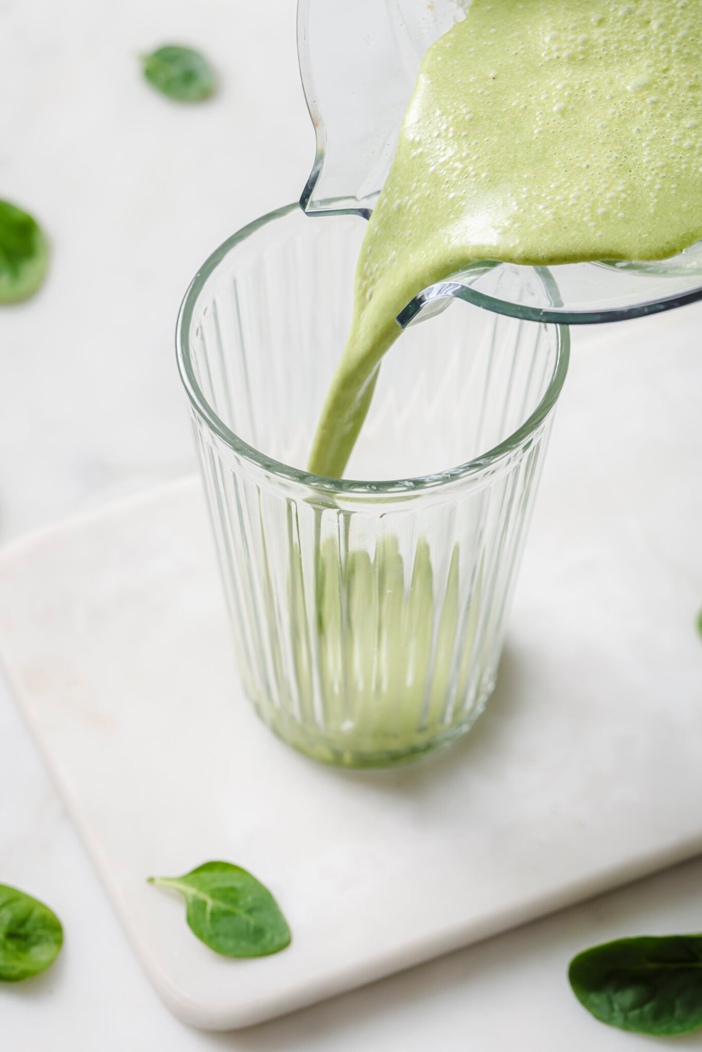 3-Minute Creamy Matcha Green Tea Banana Smoothie - Two Spoons